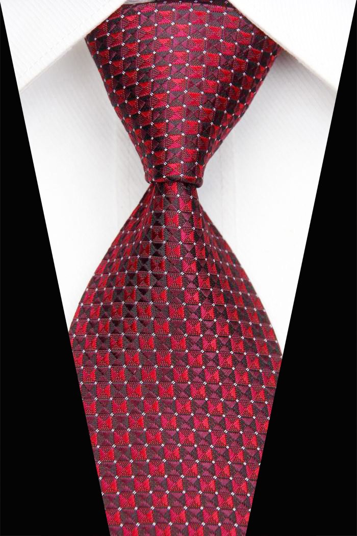 Red And White Dot Stripe Classic Fancy Tie red-and-white-dot-stripe-classic-fancy-tie